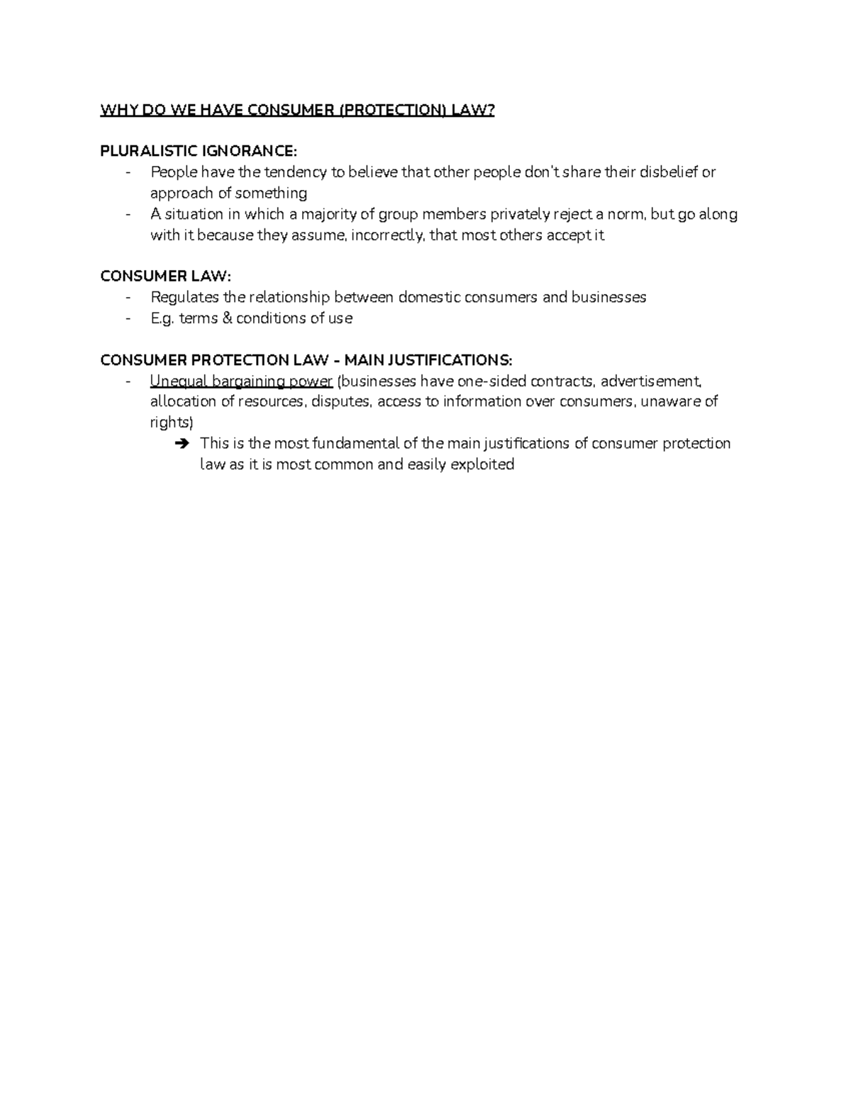 WHY DO WE HAVE CONSUMER LAW WHY DO WE HAVE CONSUMER PROTECTION LAW why-do-we-have-consumer-law-why-do-we-have-consumer-protection-law