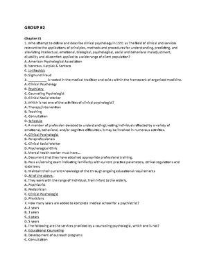 Five Minute Personality Testforclass - Five Minute Personality Test ...