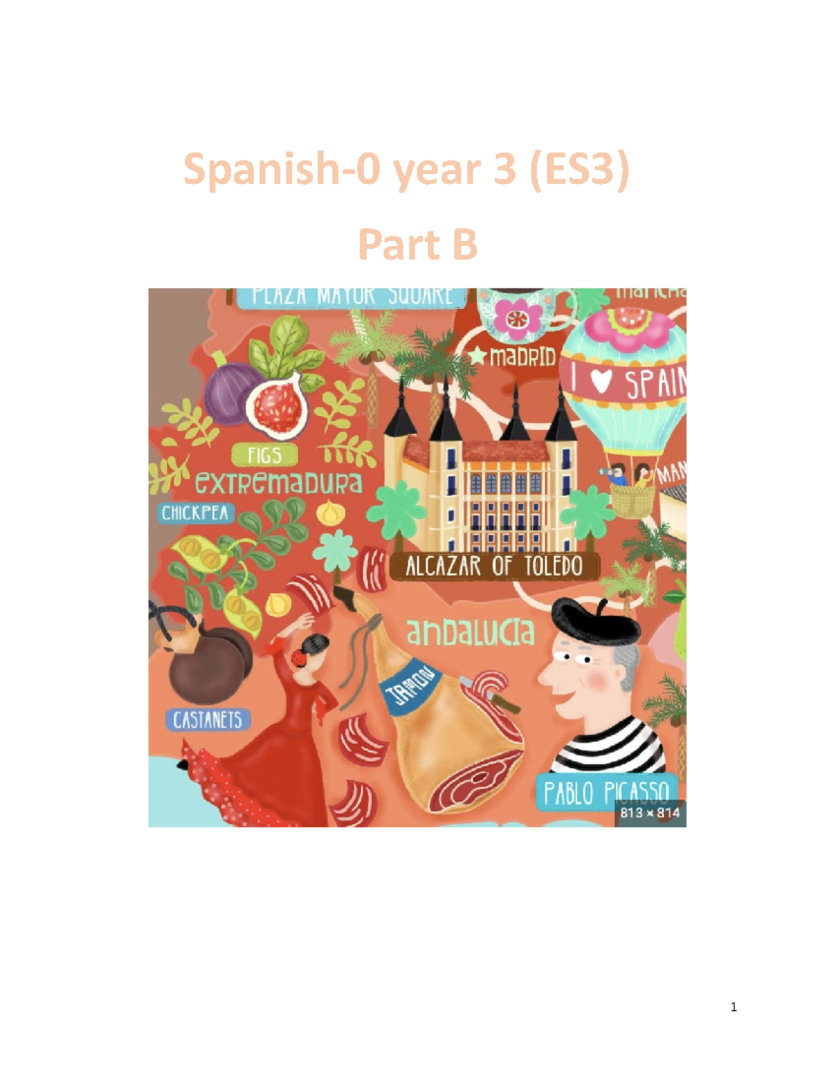 Portafolio Spanish-0 year 3 (Part B) - Spanish-0 year 3 (ES3) Part B ...