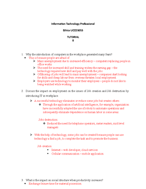 Tutorial 2 - UCCD3053 Information Technology Professional Ethics ...