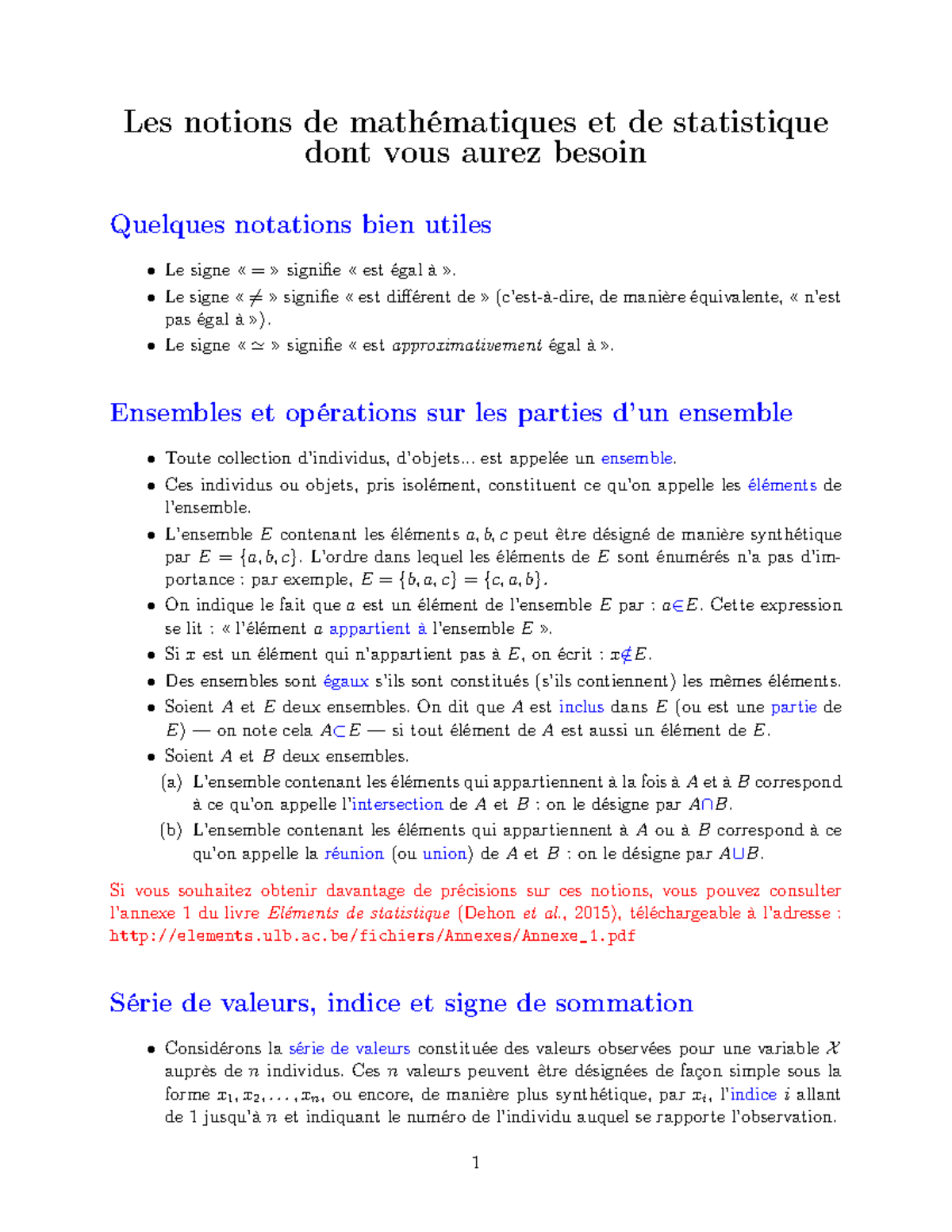 Notions math dont vous aurez besoin - Les notions de mathématiques et ...