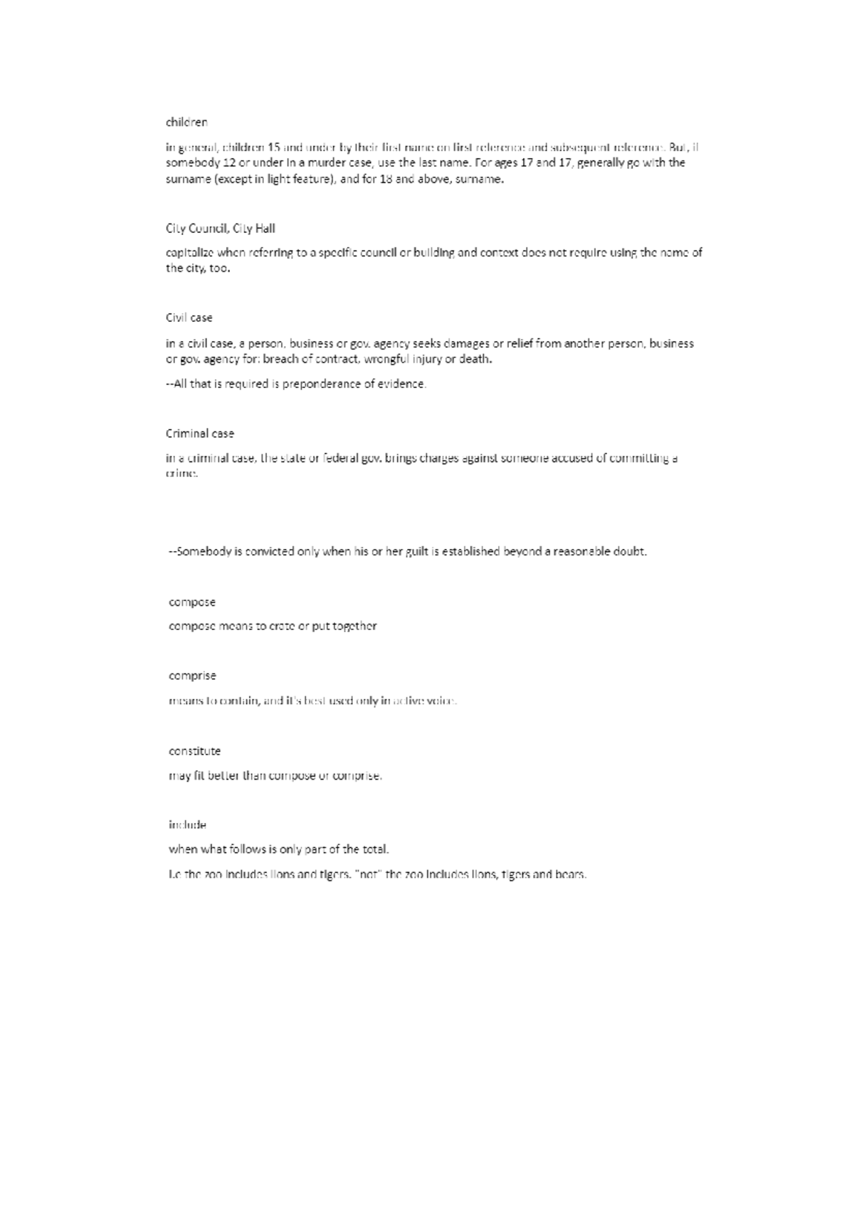 Professor Duran - JOU 3201 News Editing lecture notes 8 - JOU 3201 ...