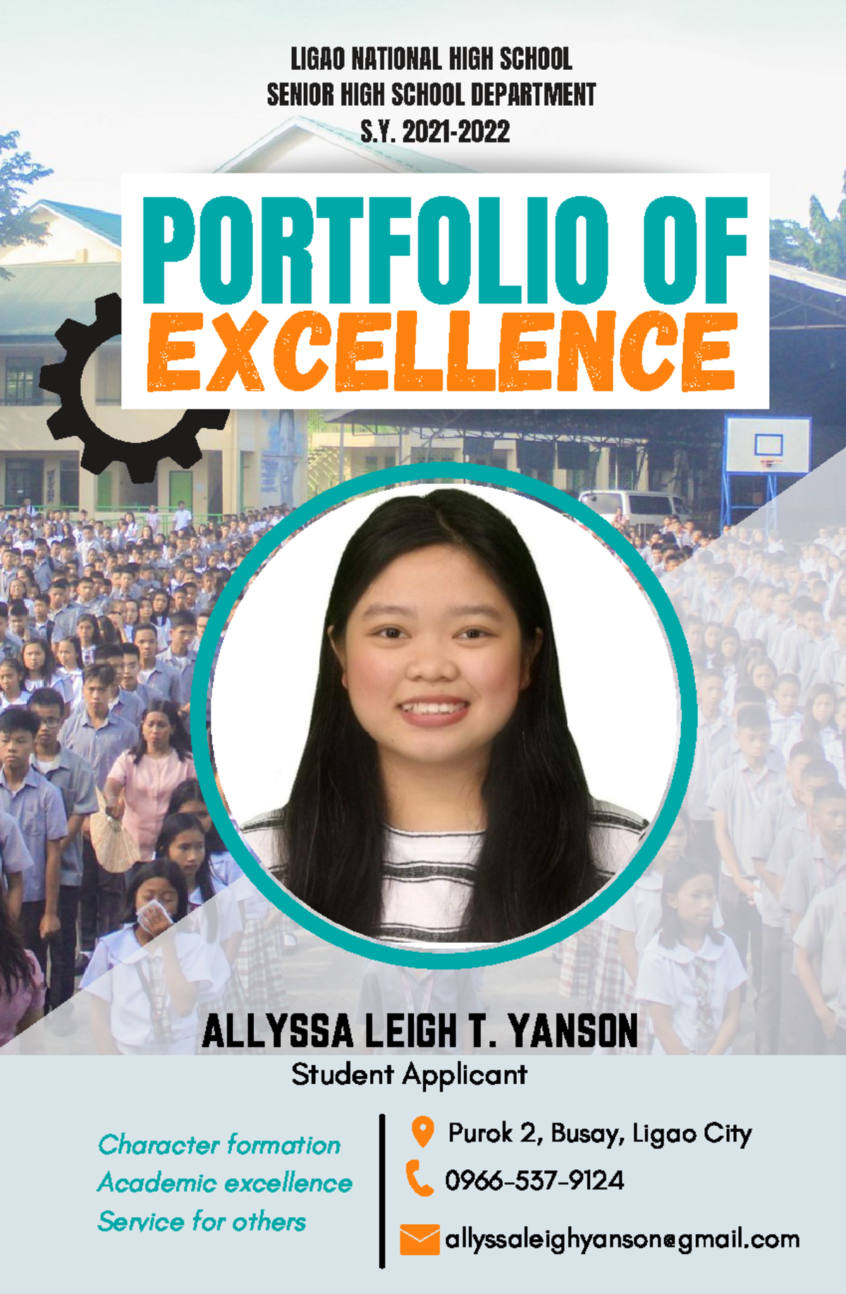 FABM2- Portfolio - PORTFOLIO OF EXCELLENCE LIGAO NATIONAL HIGH SCHOOL ...