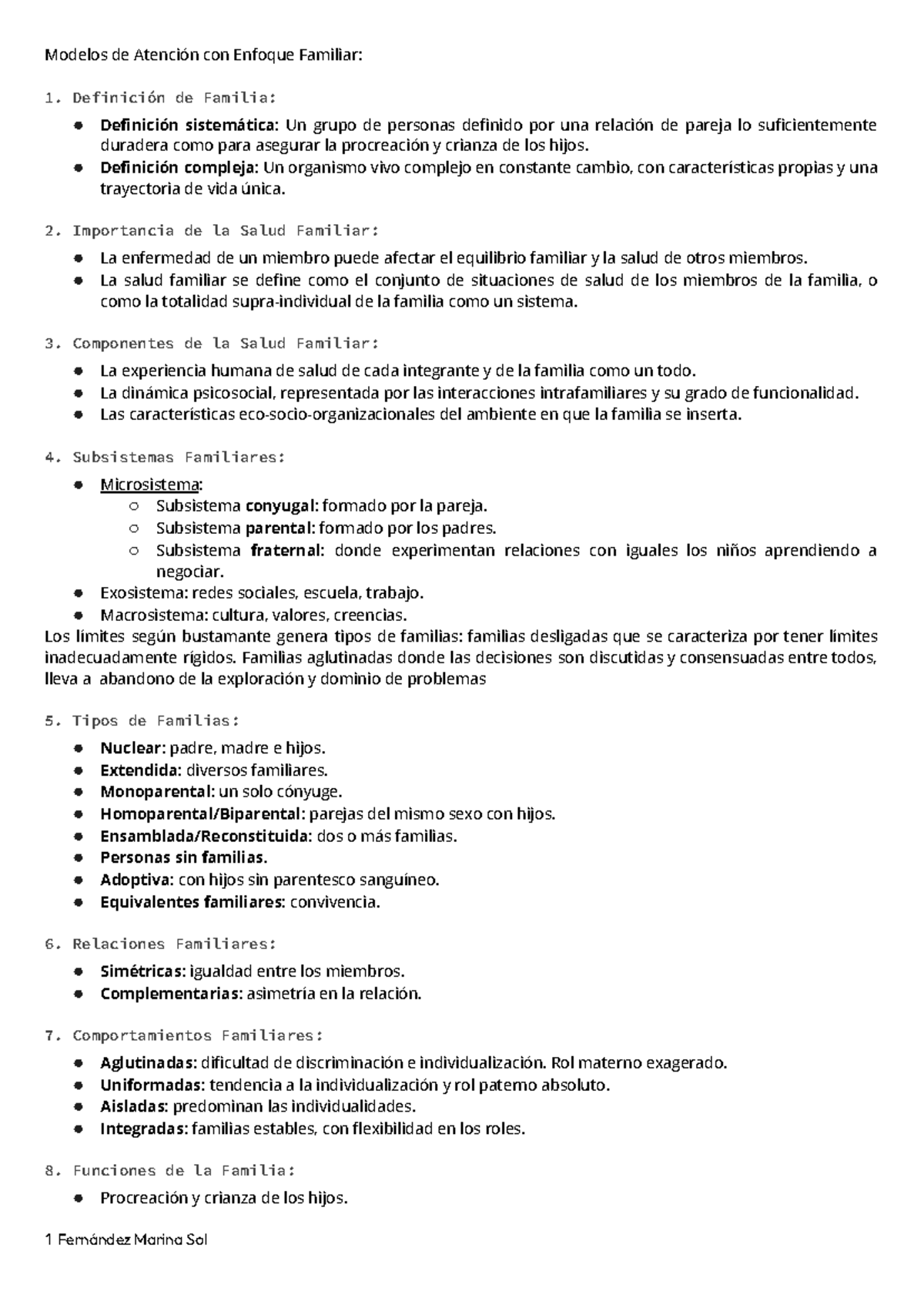 Resumen C2 - apuntes clase - Modelos de Atención con Enfoque Familiar ...