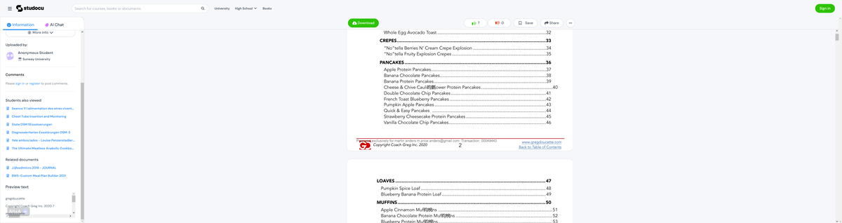 The ultimate anabolic cookbook 20 by greg doucette - gregdoucette ...