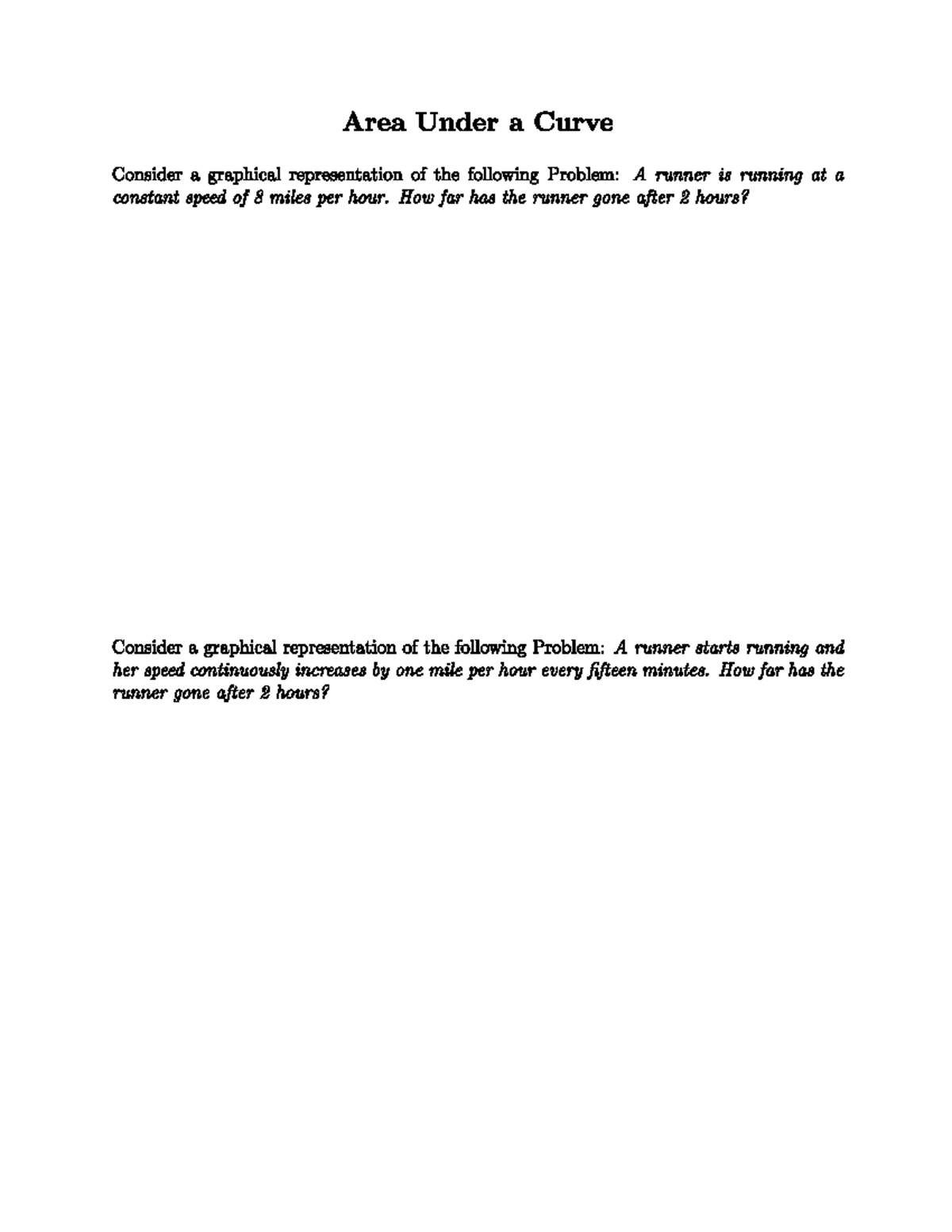 Area Under ACurve - Lecture notes - MA2215 - Studocu