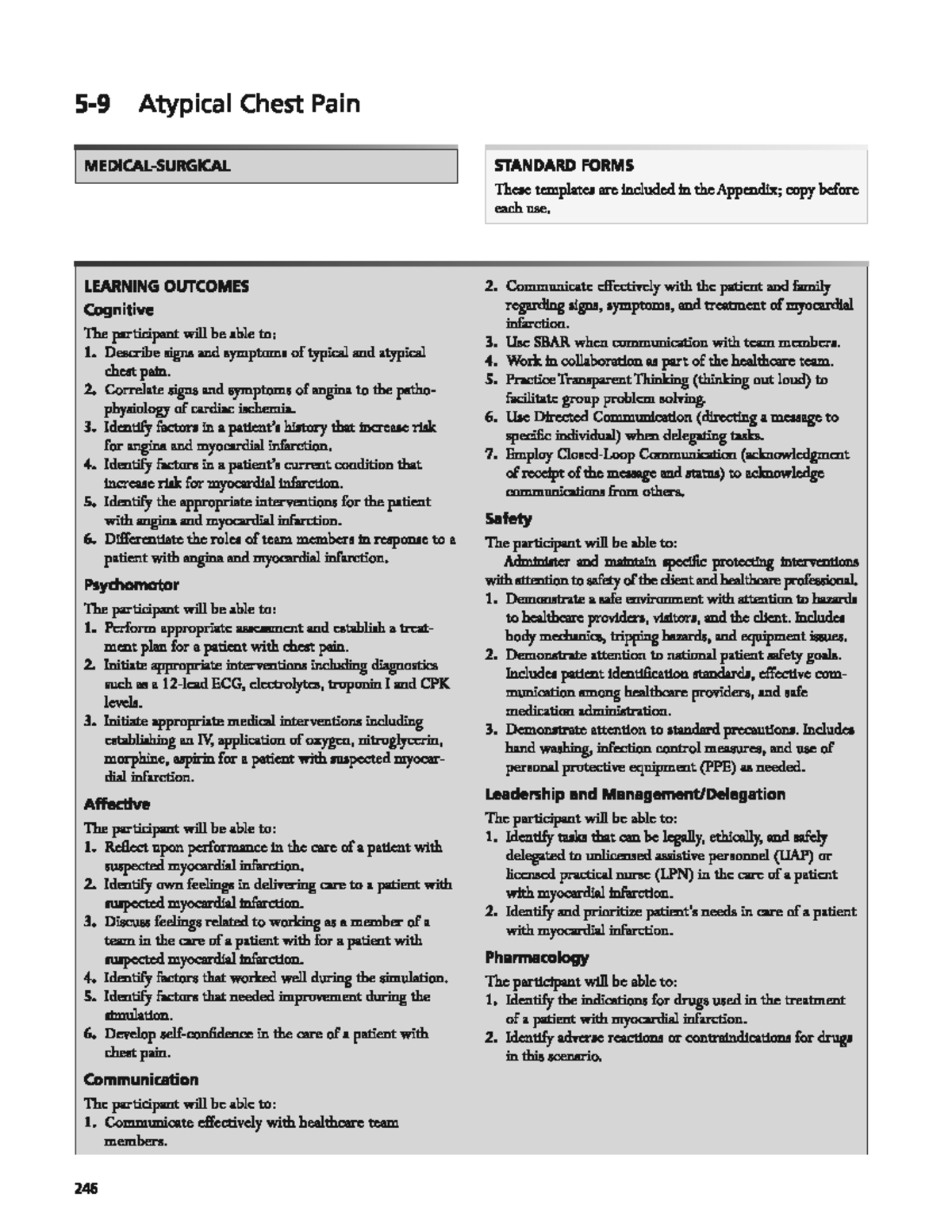 Atypical chest pain - SIMULATION assignment - To administer fluids ...