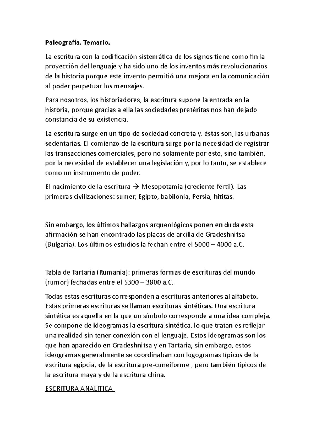Apuntes de paleografía moderna conferencia e islam - StuDocu