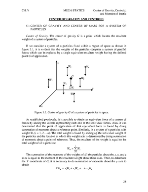 Me 2560 exercises chapter 2 2015 - Statics Chapter II Fall 2015 ...