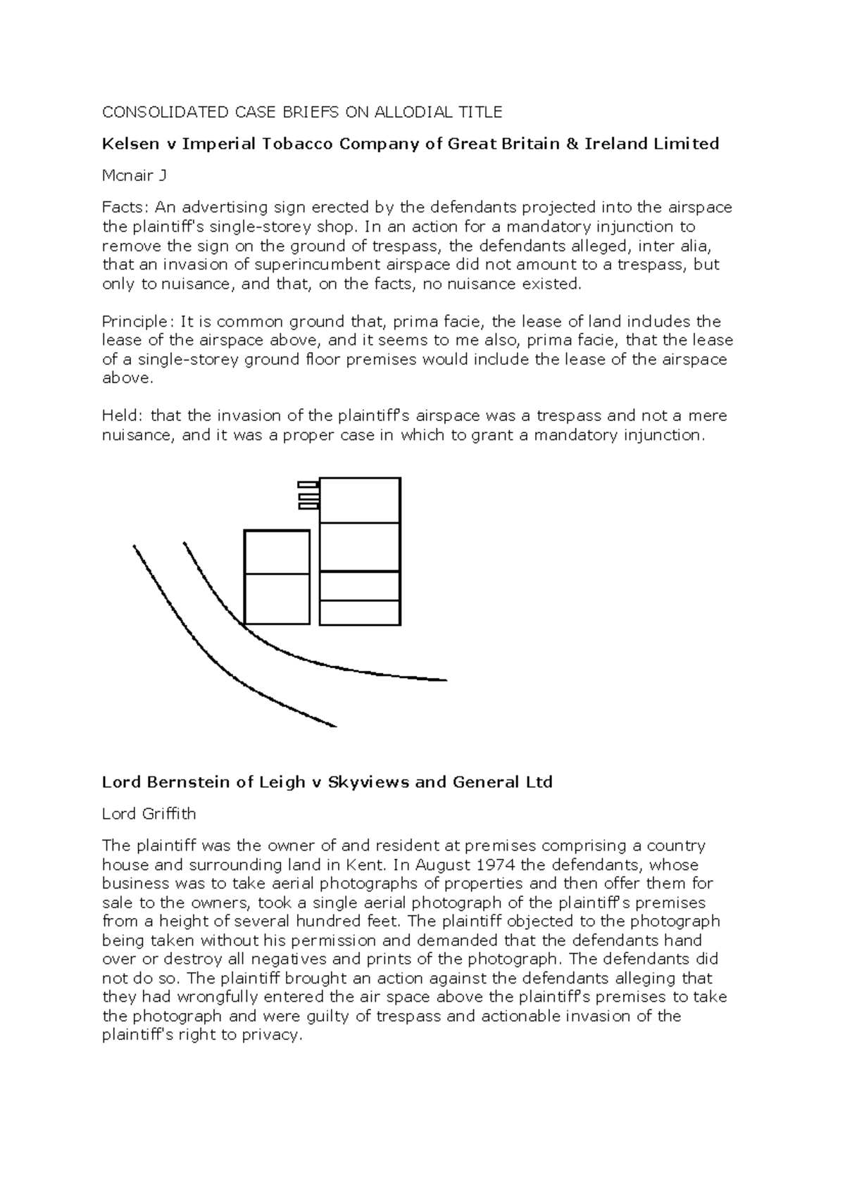 Consolidated Case Briefs on Allodial Title - CONSOLIDATED CASE BRIEFS ...