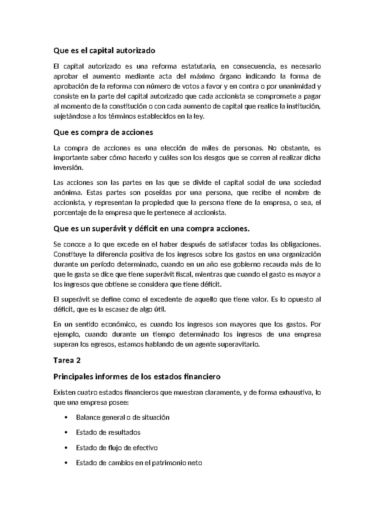 Traea lunes - Que es el capital autorizado El capital autorizado es una ...