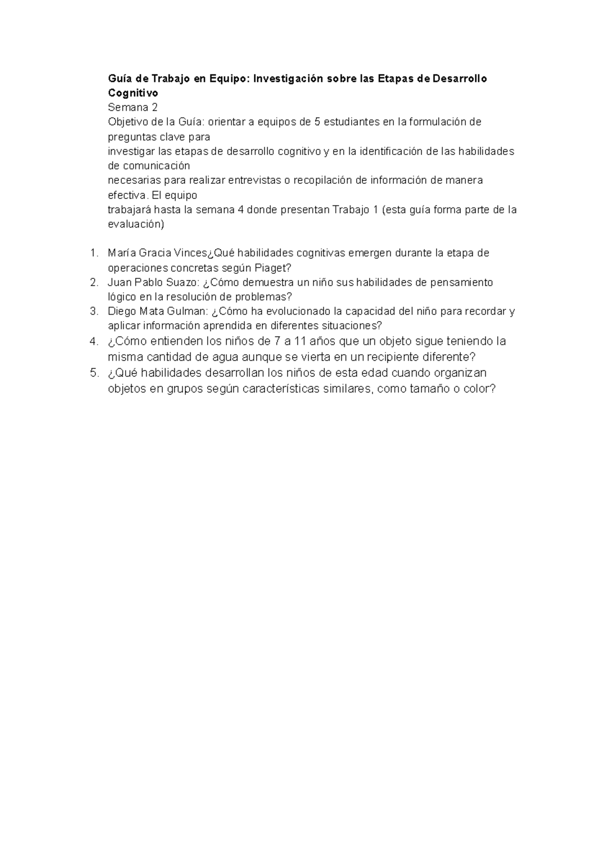 Guía semana 2 grupo 4 - jsjsjw - Guía de Trabajo en Equipo ...