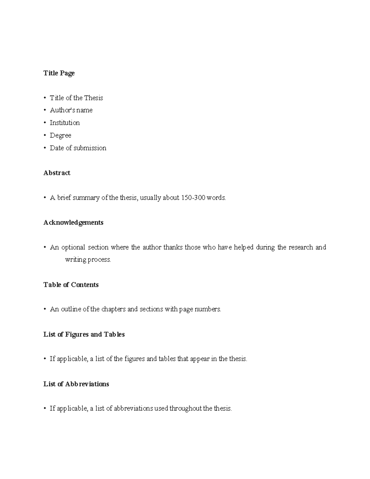 Thesis-Template - Thesis outlines - Title Page Title of the Thesis ...