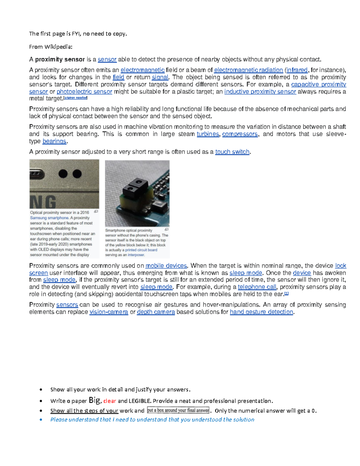 A03 op-amp - good notes - The first page is FYI, no need to copy. From ...