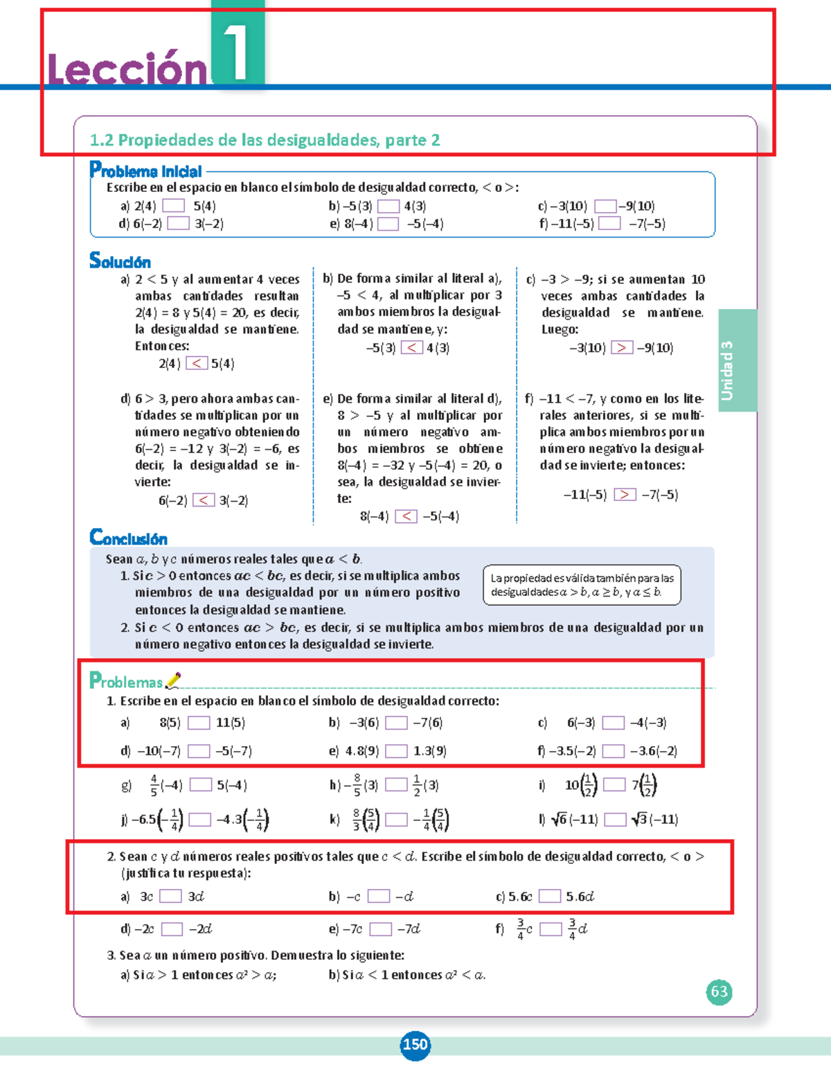 1° AÑO Semana 3 FASE 2 - FDFDFDFD - 150 1 Unidad 3 636363 Escribe en el ...