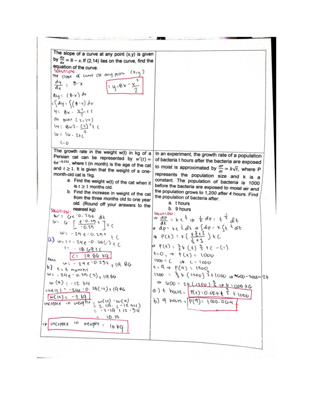 BASIC CALCULUS WORKSHEET #10 ,more numbers and stuff that i dotn ...