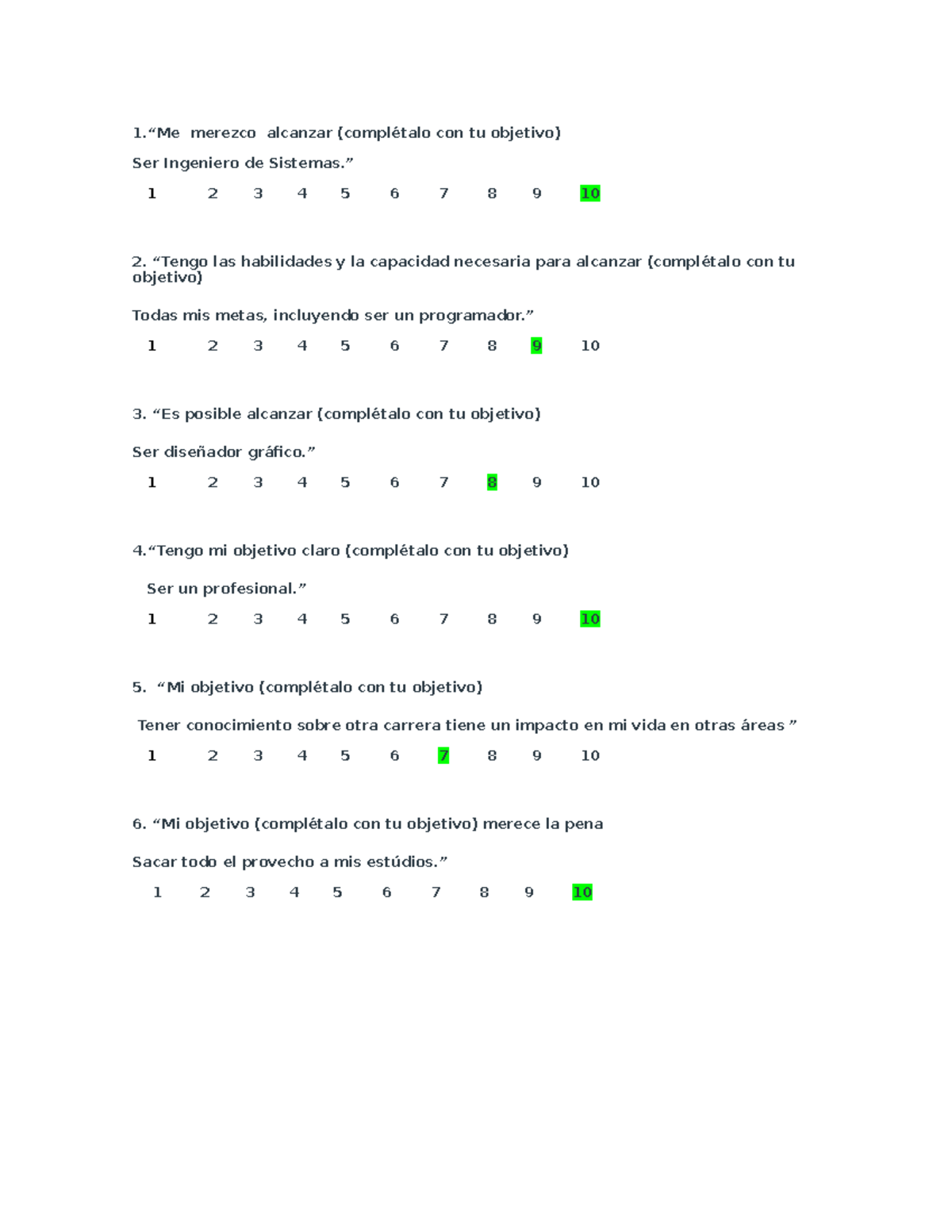 IVU Actividad 6 Alexander Gines - 1.“Me merezco alcanzar (complétalo ...