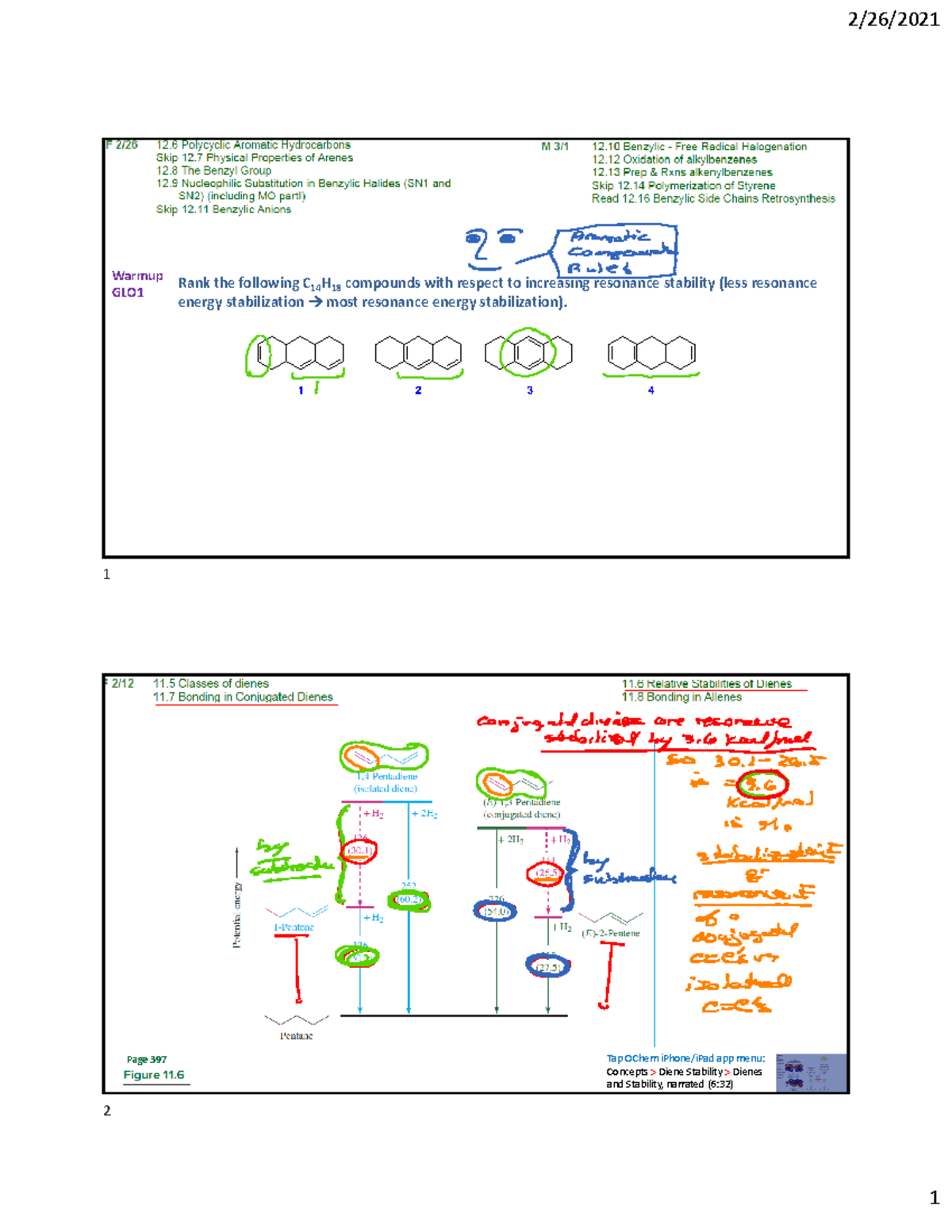 2021-02-26 Friday Aromatic 2 Benzyl 1 - Rank the following C 14 H 18 ...