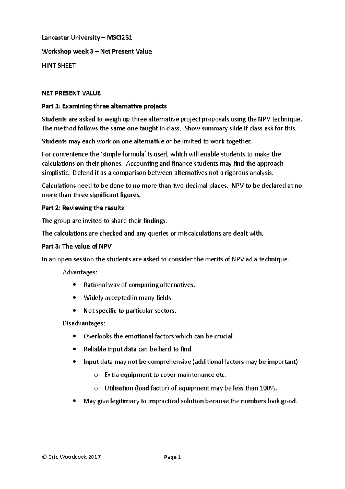 Workshop 3 hint sheet 171023 - Lancaster University – MSCI251 Workshop ...