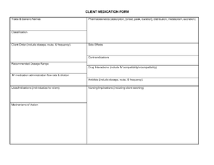 Amiodarone - Med Card - ACTIVE LEARNING TEMPLATES Medication STUDENT ...