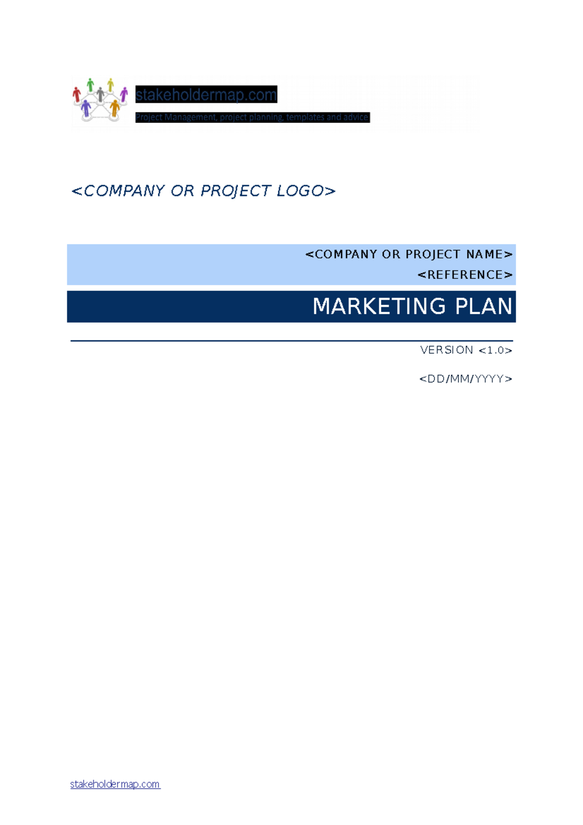 Marketing-plan-template - - Studocu