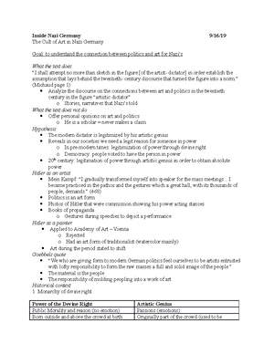 Study Guide - Additionally, unifying and expanding Germany in order to ...