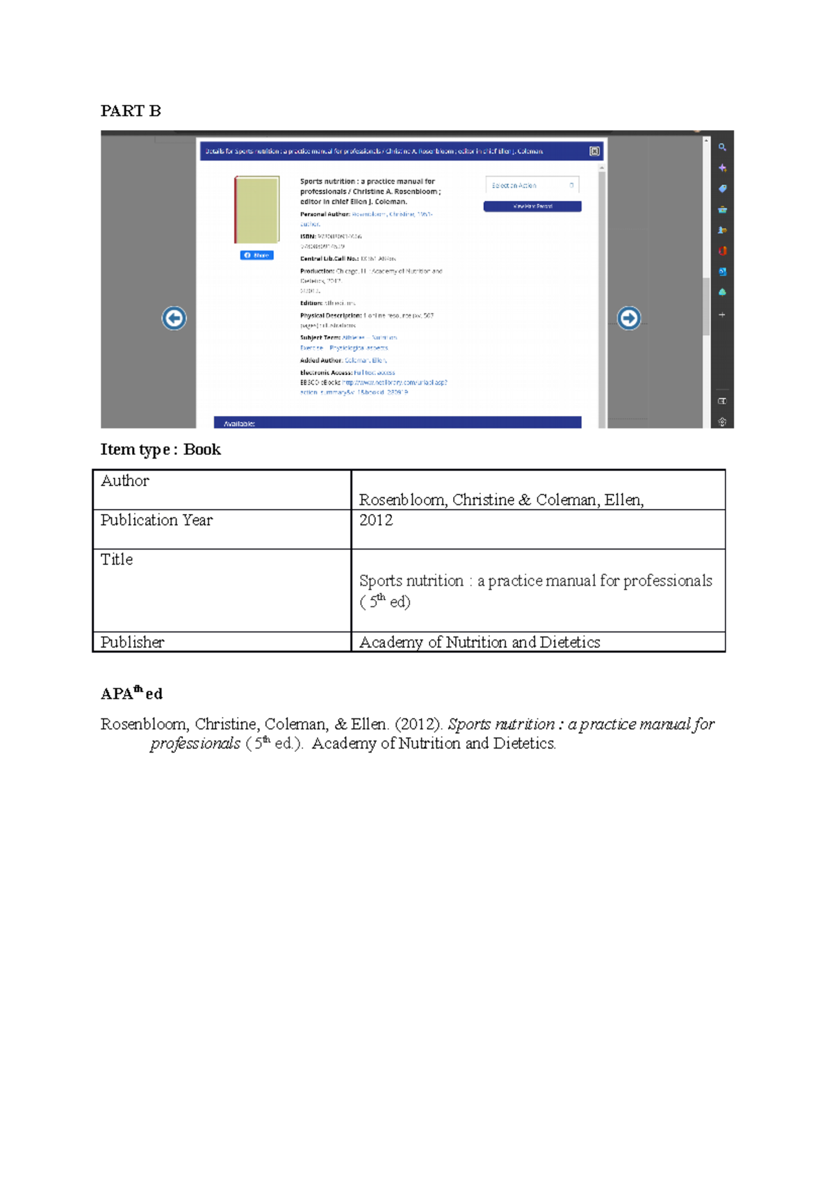 PART B (GBX0009) (Auto Recovered) - PART B Item type : Book Author ...