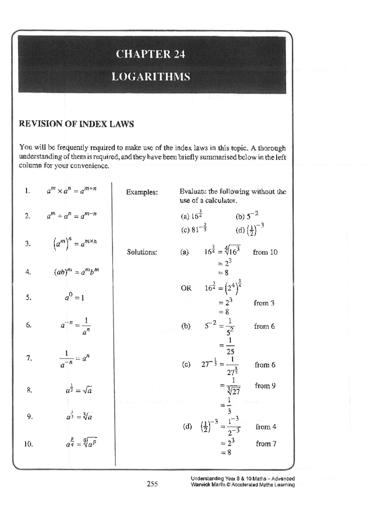 Logarithm - General Mathematics - Studocu