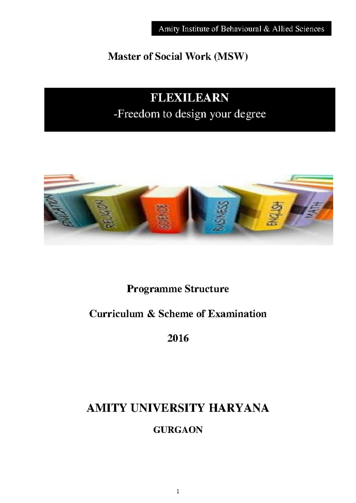 New Syllabus 946ce0f3-6fe5-4367-a536-2c9ee4486491 - Master of Social ...