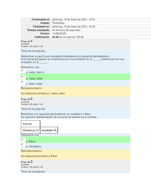 2 R1. Modelo UVEG - examen - Pregunta 1 Correcta Puntúa 1 sobre 1 Pregunta 2 Correcta Puntúa 1 ...