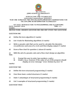 DBMS Course outline - NOTES TO FOLOW UP ON - INTRODUCTION TO DATABASE ...