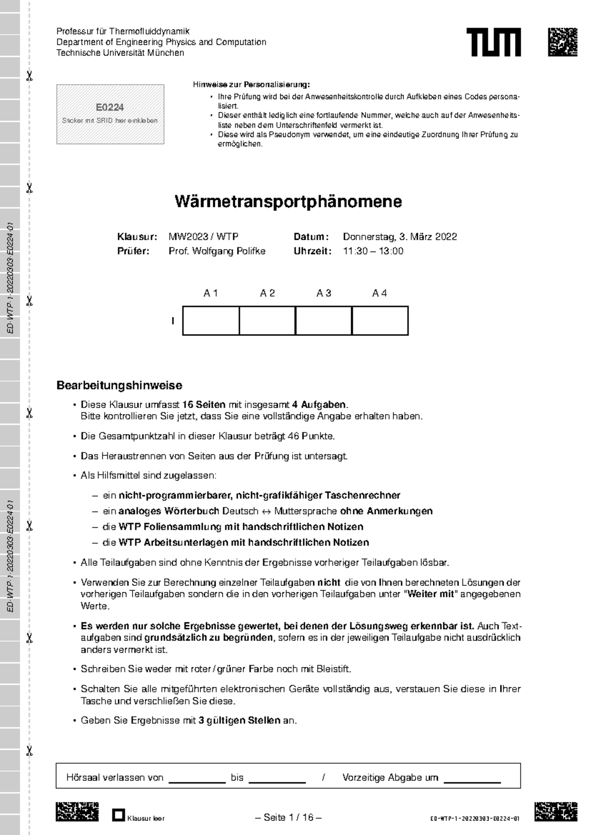 Assignment WTP wtp - wtp kalsur - ED-WTP-1-20220303-E0224- ED-WTP-1-20220303-E0224- - Studeersnel