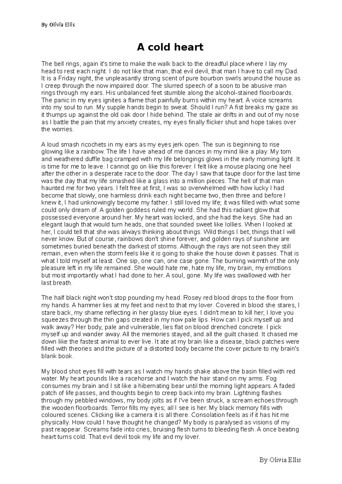 Term 1 assessment English - Studocu