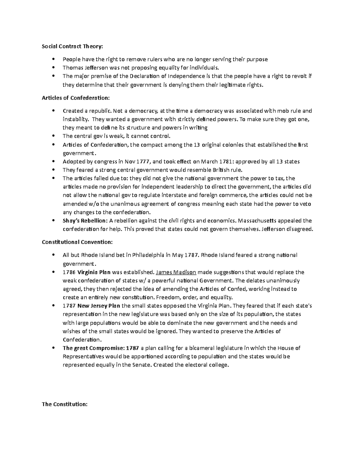 Social Contract Theory - Social Contract Theory: People have the right ...