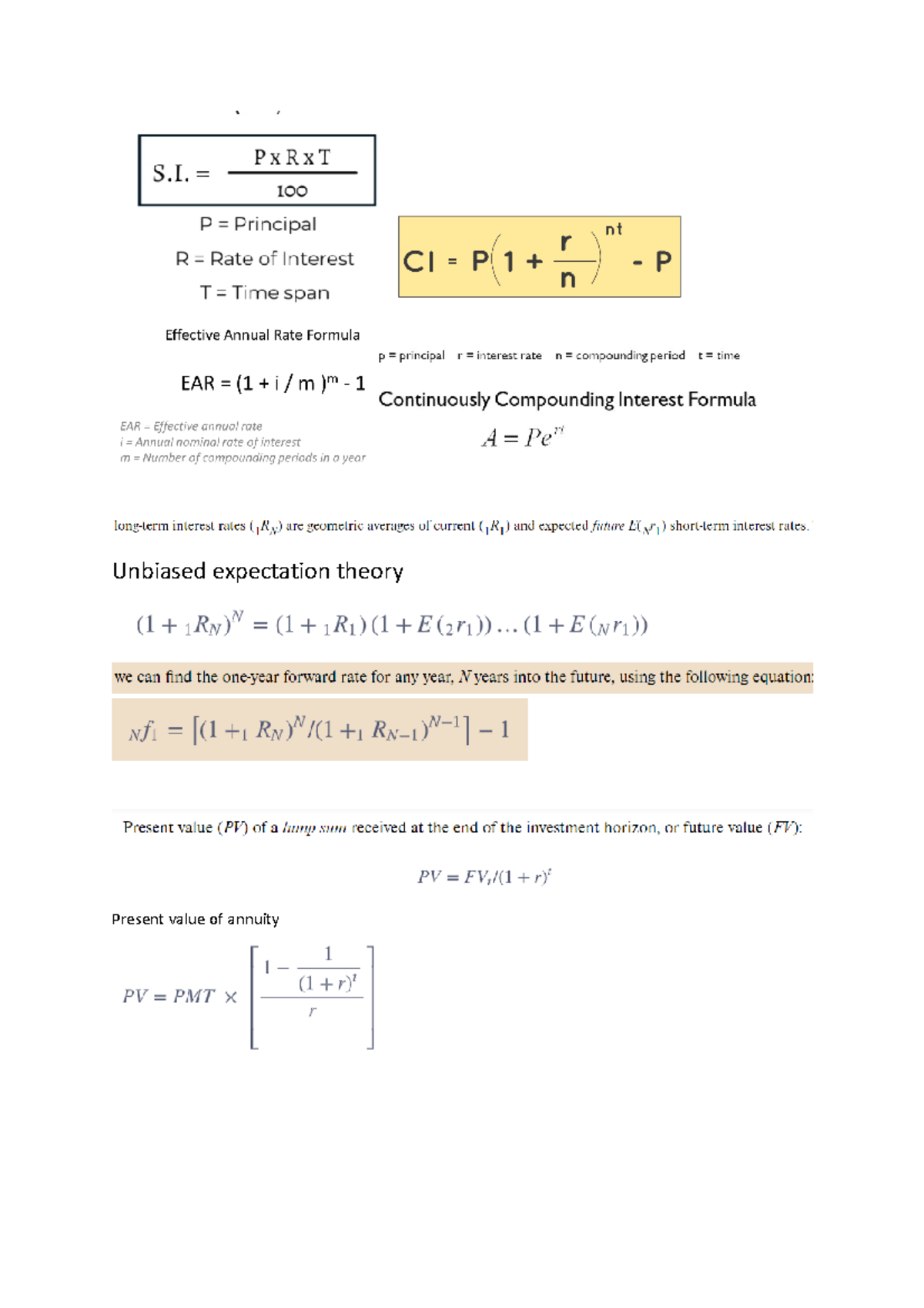 FMI Formula - Financial Accounting and Analysis - Unbiased expectation ...