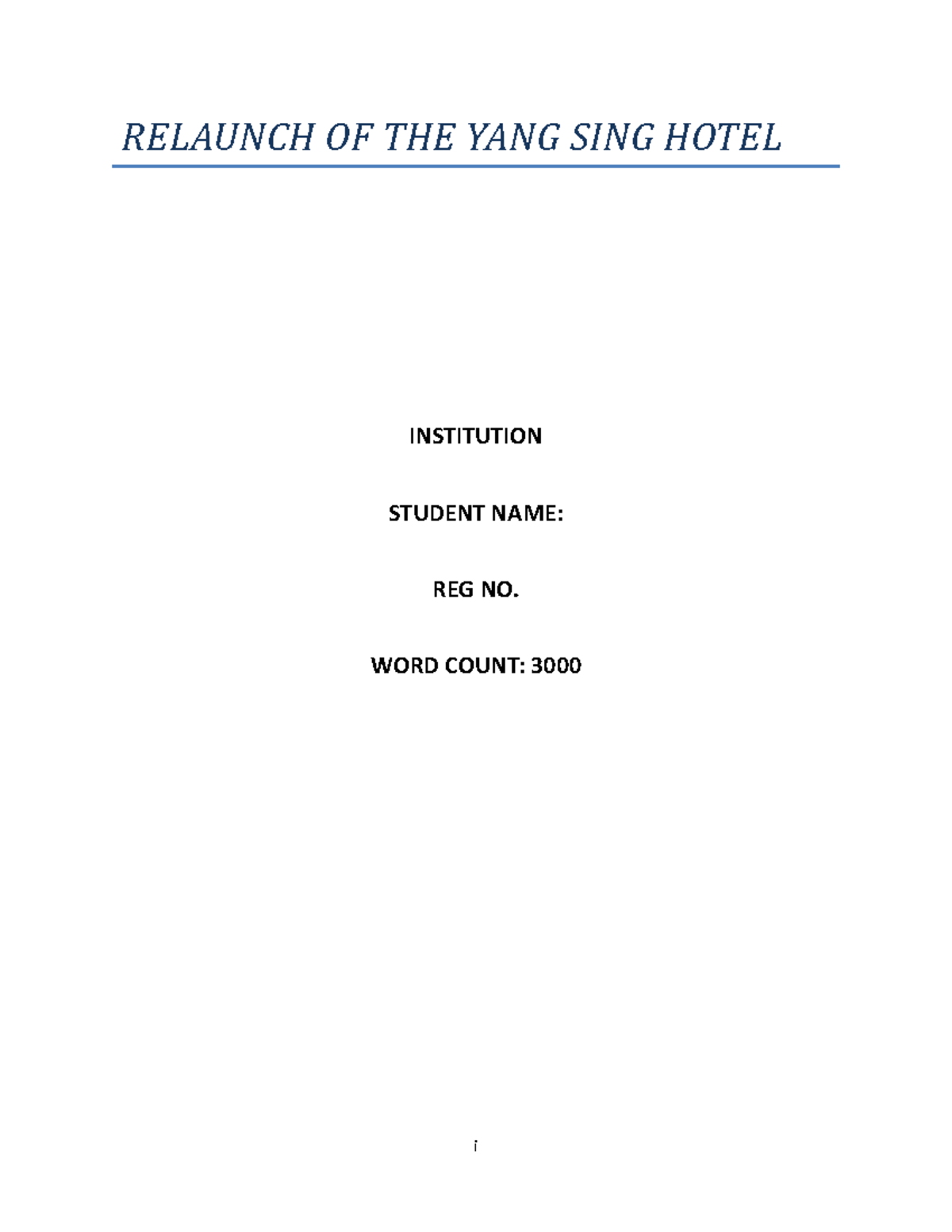 11 relaunch of yang sing project final - RELAUNCH OF THE YANG SING ...