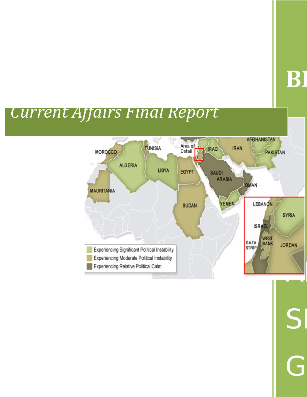 Arab Spring - BBA ARA SPRIN G Current Affairs Final Report Adeela ...