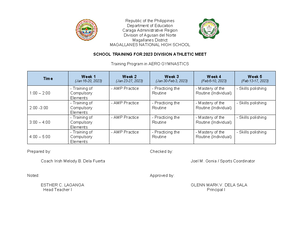 PE AND Health 12 Q4 Module-4B - Physical Education and Health – Grade ...