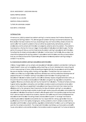 ED359 S11128149-Assignmet 3 Part B Research Proposal - ED359: Educational Research Assignment 3 ...