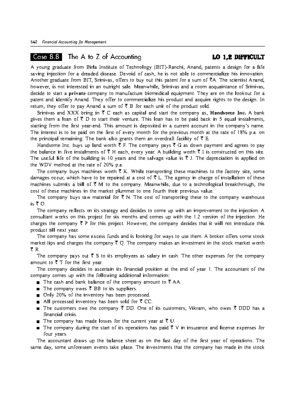 Financial accounting for management 190 - ") - Studocu