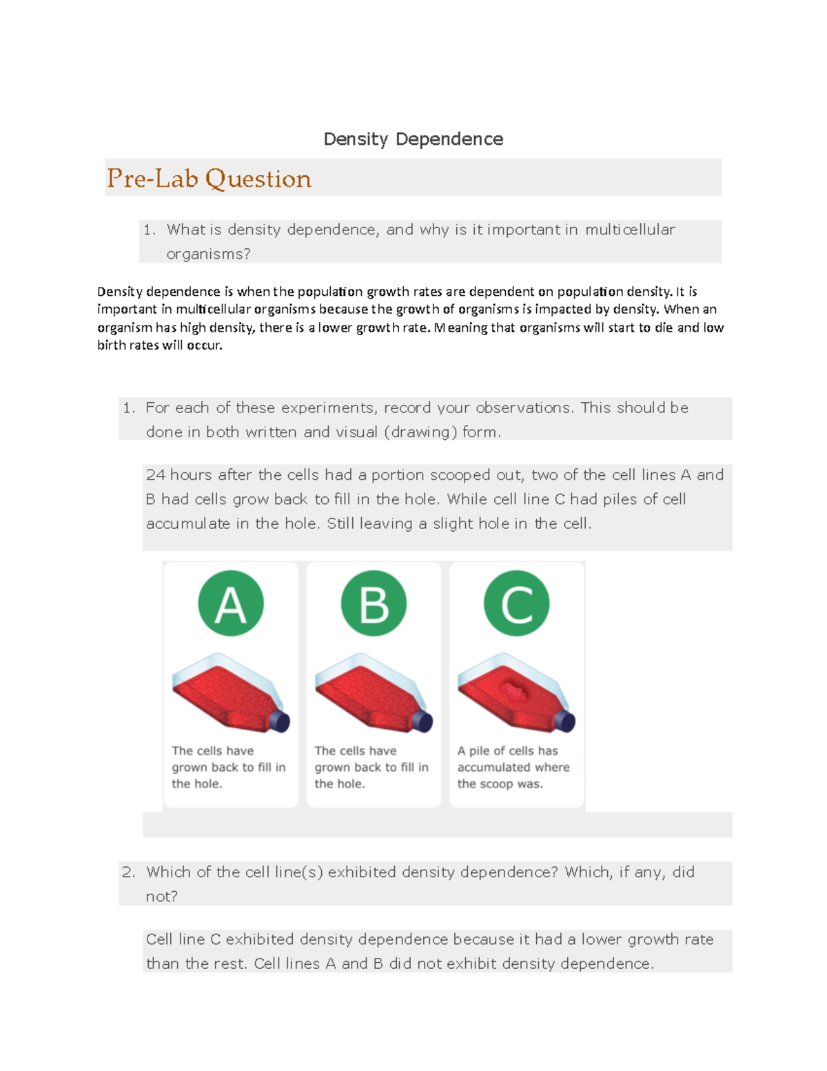 Module 4 Interactive Lab - Density Dependence Pre-Lab Question 1. What ...