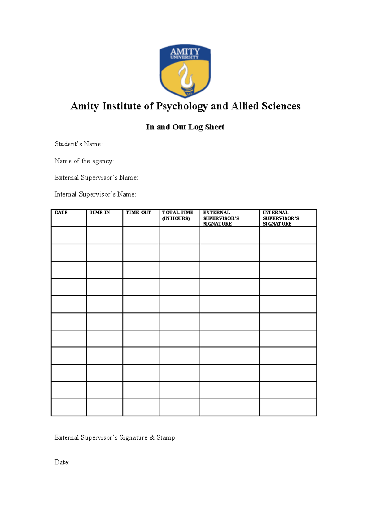 1 - This is the format where each student is supposed to fill the ntcc ...