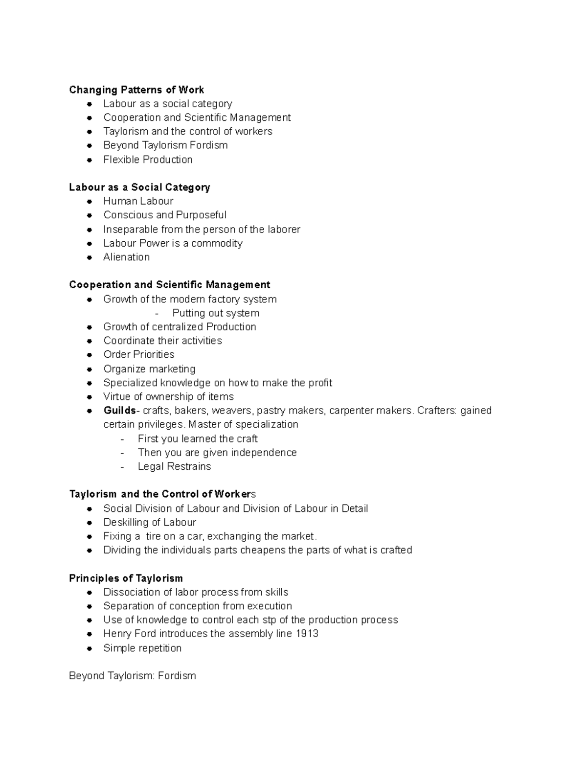 Feb 20th- Changing Patterns of Work - Google Docs - Changing Patterns ...