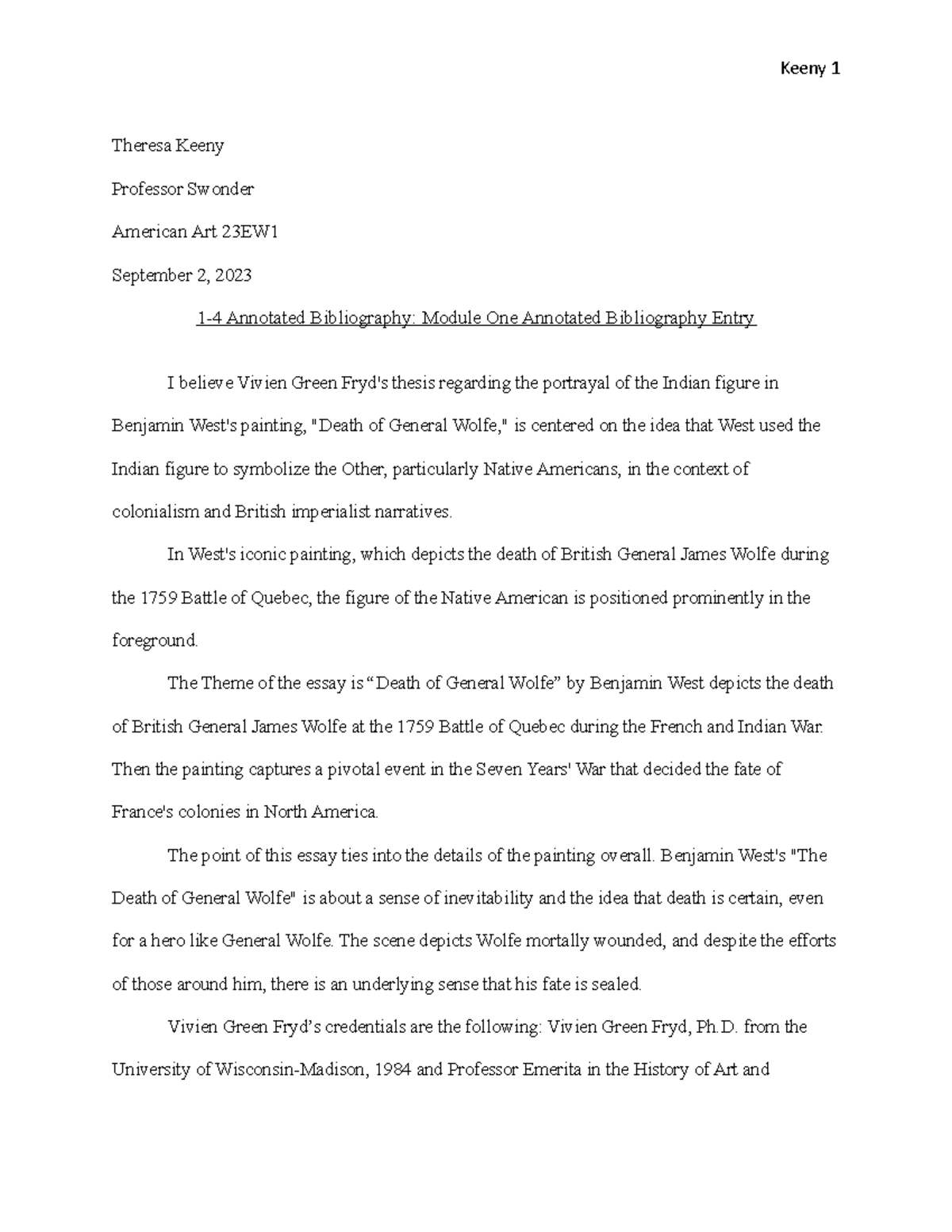 1 4 Annotated Bibliography Module One Annotated Bibliography Entry ...