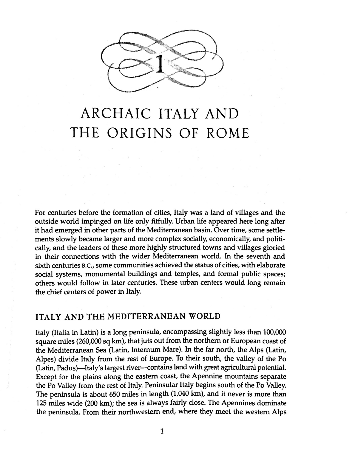 Archaic Italy Reading - notes - 01:190:206 - Studocu