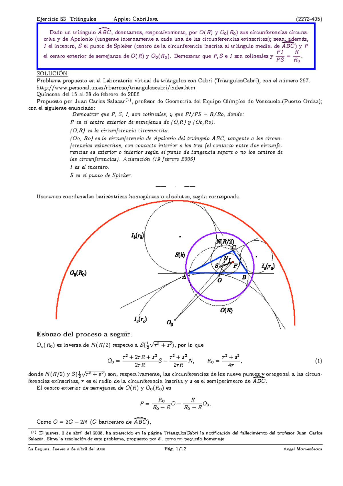 Sol297angmon - Ejercicios - Ejercicio 83 Tri ́angulos Applet CabriJava ...
