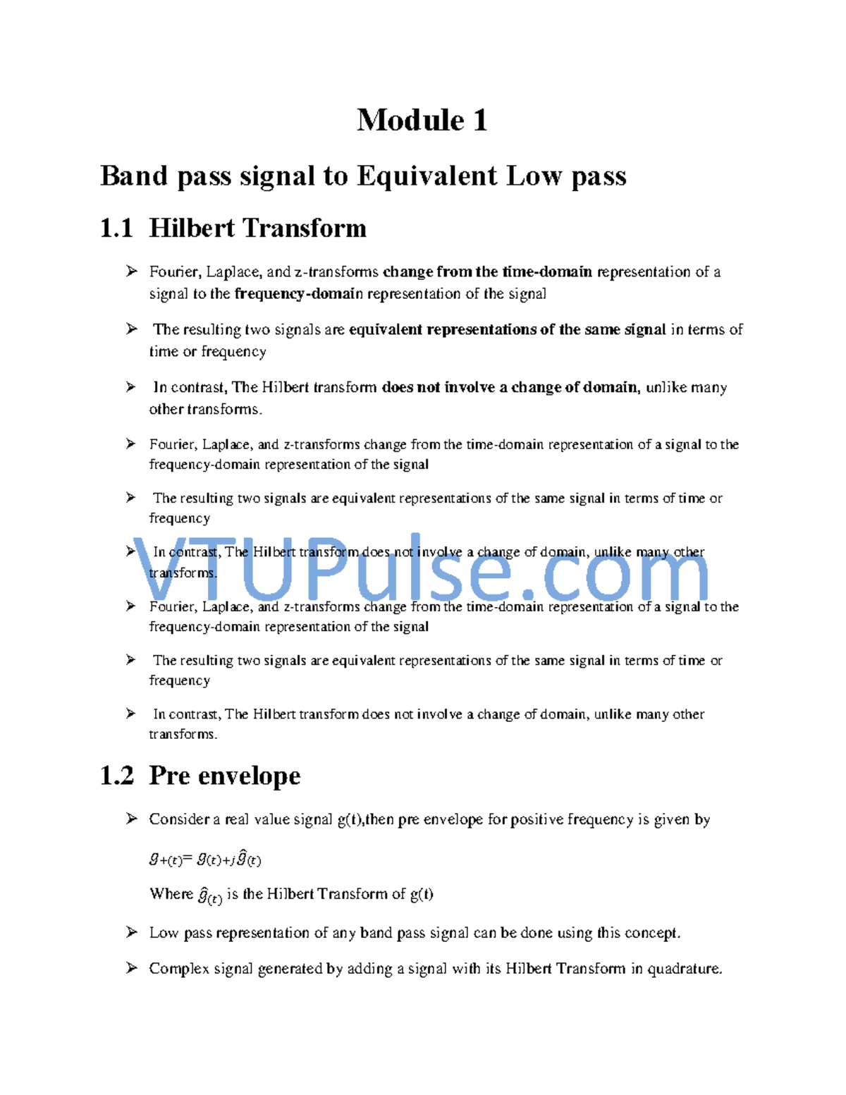 18EC61 - DC - M1 1 - Goto hell - VTUPulse Module 1 Band pass signal to ...