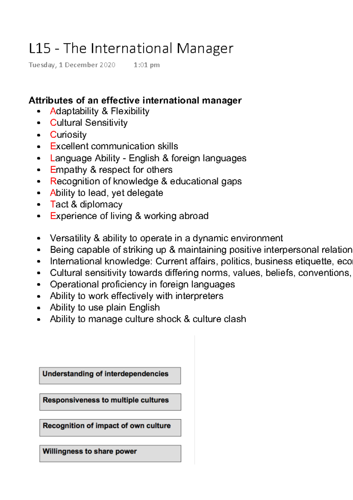 L15 - The International Manager - Attributes of an effective ...
