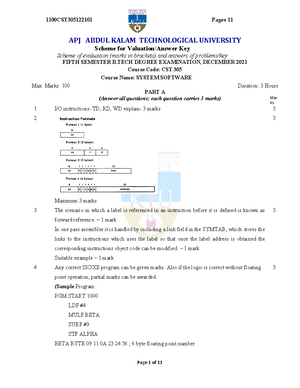 M1-SS edited - MODULE 1 SOFTWARE Set of instructions given to the computer. We cannot touch and ...