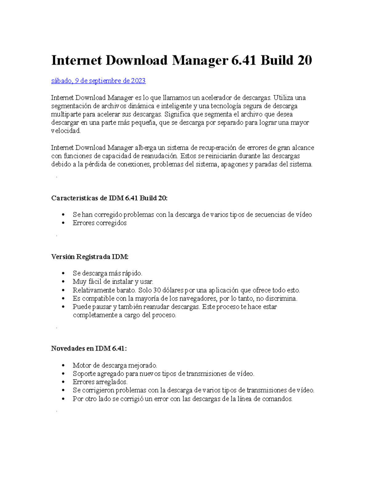 Internet Download Manager 6.41 Build 20 - Internet Download Manager 6 ...